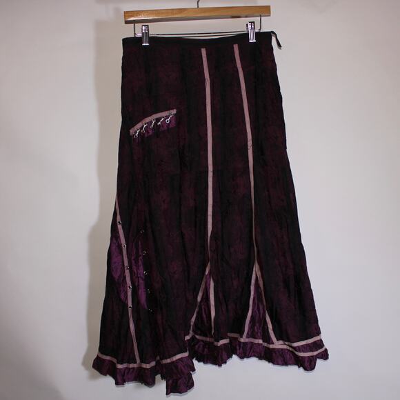 Serikos | Skirts | Y2k Serikos Purple Double Lined Gothic Punk ...